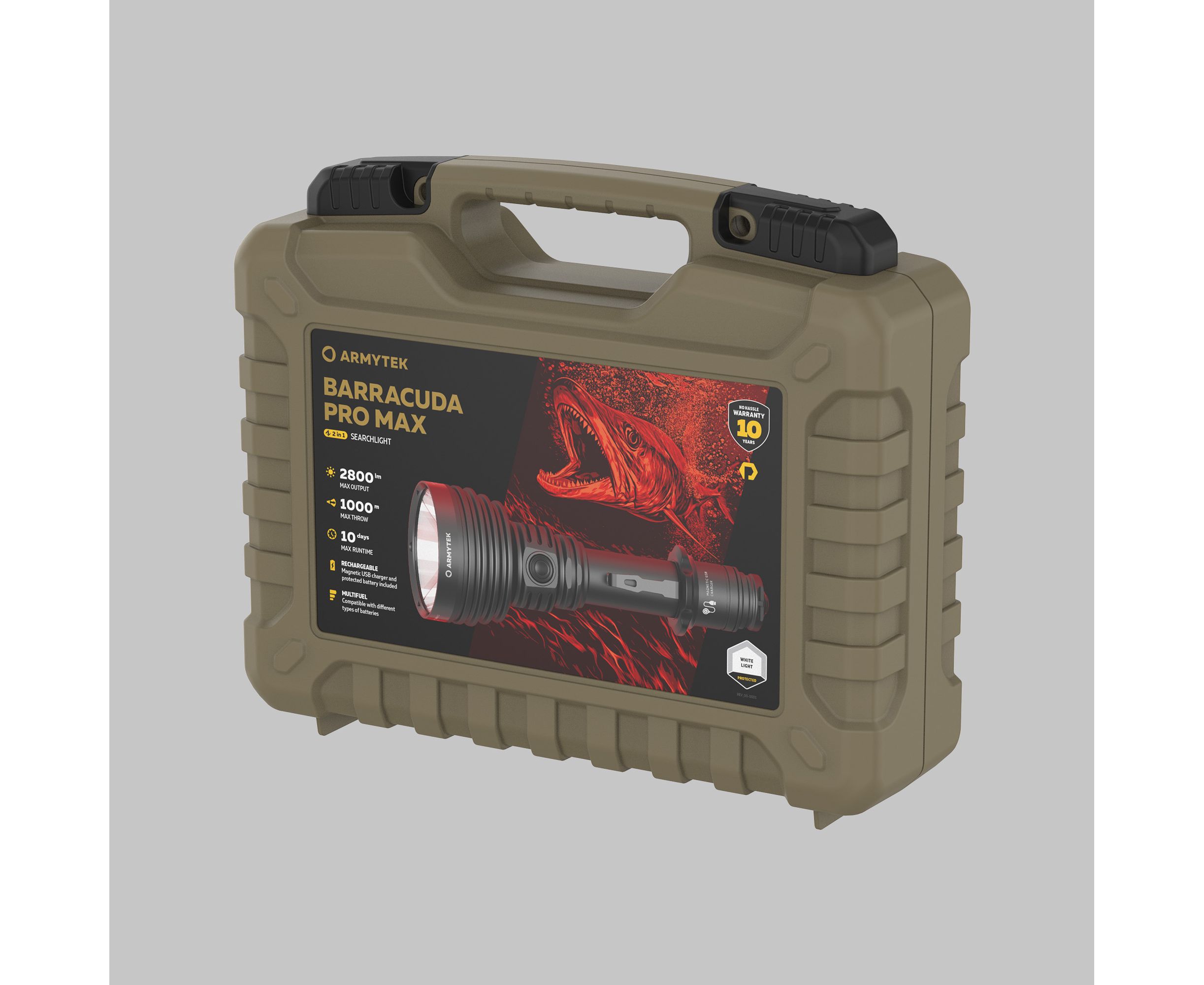 Armytek Barracuda Pro Max | Armytek.fi